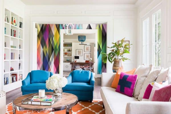 How To Use Colorful Patterned Fabrics In Your Home | Interior Design ...