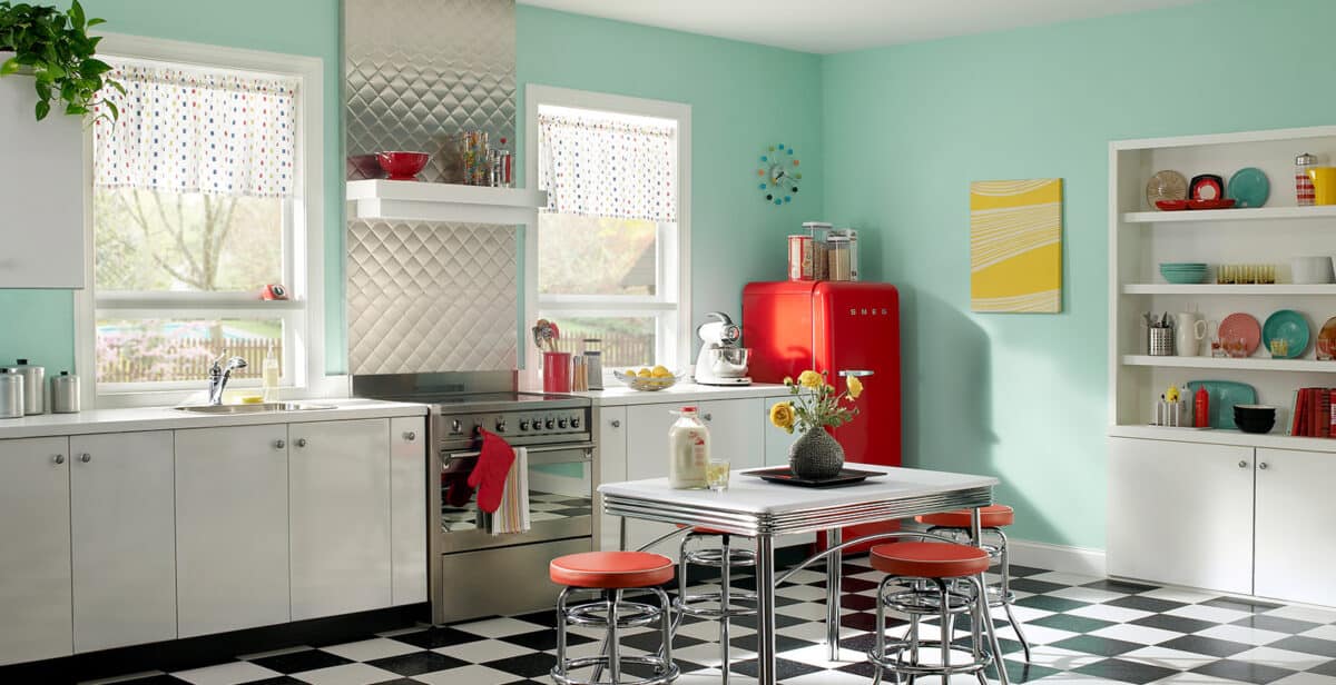 Bring retro style in your kitchen | Interior Design Paradise